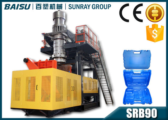 Small Tool Box Plastic Blow Moulding Machine / Blow Molding Equipment