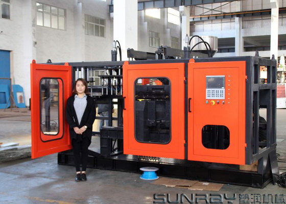 500ML Plastic Milk Bottle Or Jerry Can Making Machine Six Head Automatic SRB80D-6