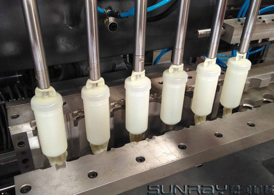 500ML Plastic Milk Bottle Or Jerry Can Making Machine Six Head Automatic SRB80D-6