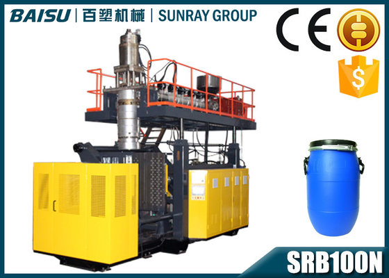 160L Open-Top Drum HDPE Blow Moulding Machine 62KW 220V SRB100N