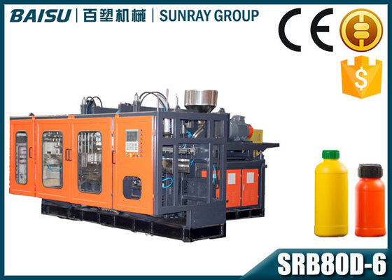 High Capacity 500ml Plastic Bottle Making Machine Full Automatic 40.5KW