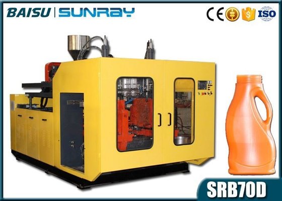 Fully Automatic Blow Moulding Machine , 1 Litre Plastic Bottle Blow Machine  SRB70D-2