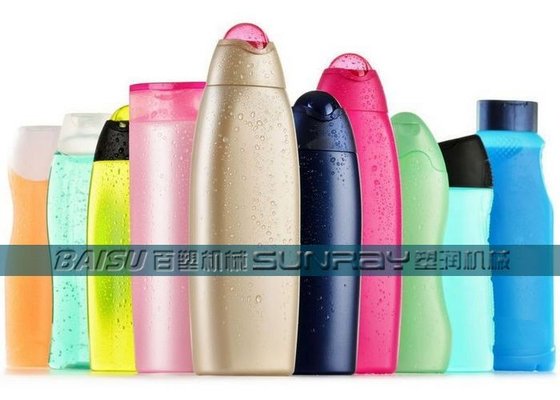 LDPE Shampoo Bottle Extrusion Blow Molding Machine Four Cavity Head SRB70D-4