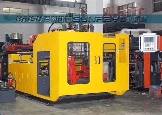 LDPE Shampoo Bottle Extrusion Blow Molding Machine Four Cavity Head SRB70D-4