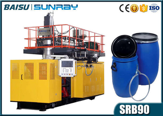 60 Liter Hdpe Drum Manufacturing Machines , Horizontal Extrusion Moulding Machine SRB90