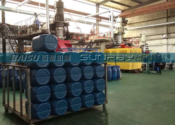 60 Liter Hdpe Drum Manufacturing Machines , Horizontal Extrusion Moulding Machine SRB90