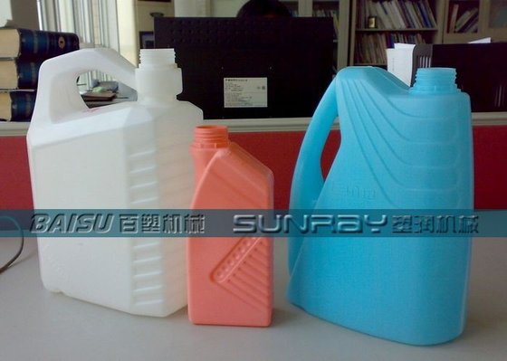 Liquid Soap Container Extrusion Blow Molding Machine 90 KG Plasticizing Capacity SRB70D-1
