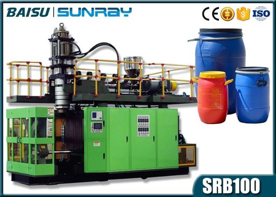 Hydraulic Extrusion Blow Molding Machine For 120 Liter Plastic Drum SRB100