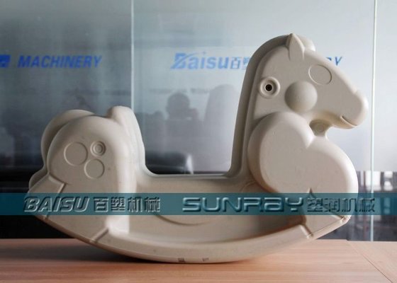 Indoor Plastic Toy Making Machine, Plastic Rocking Horse Toy Blow Molding Machine