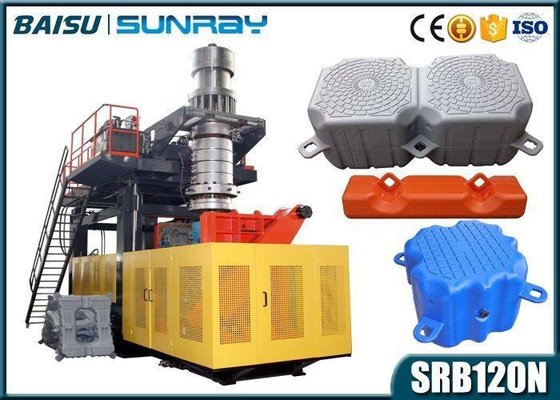 Plastic Floating Pontoon Blow Molding Machine 12 BPH Capacity