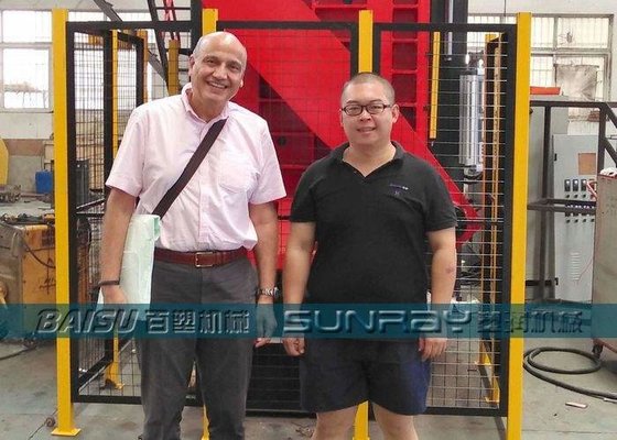 Plastic Floating Pontoon Blow Molding Machine 12 BPH Capacity