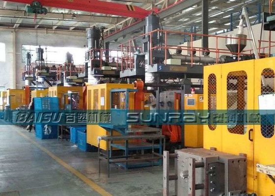 Plastic Floating Pontoon Blow Molding Machine 12 BPH Capacity