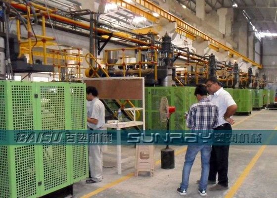 Energy Saving Plastic Blow Moulding Machine for 120L Open Top Drum 380V