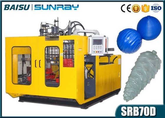 HIPS Decration Christmas Ball Automatic Blow Molding Machine 1200BPH Capacity