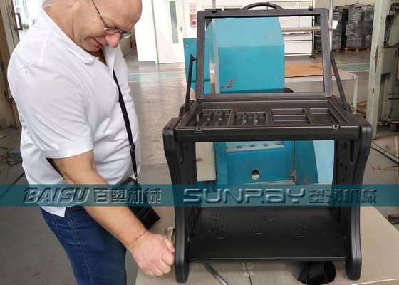 Accumulating Plastic Toy Making Machine , 62KW Plastic Chair Moulding Machine SRB100N