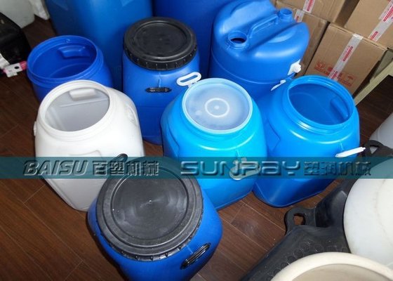 Square Bottle Blow Moulding Machine , 50 Liter Plastic Drum Hdpe Blow Moulding Machine SRB90