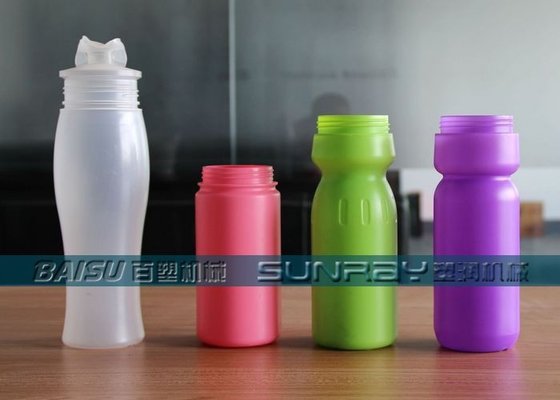 1000ml Plastic HDPE Bottle Blow Molding Machine Double Station Three Head EBM SRB70D-3