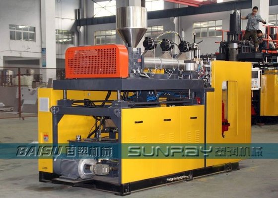 Plastic 500ml Sauce Bottle Automatic Blow Moulding Machine 1 Year Guarantee