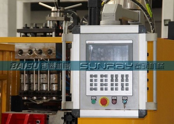 Plastic 500ml Sauce Bottle Automatic Blow Moulding Machine 1 Year Guarantee