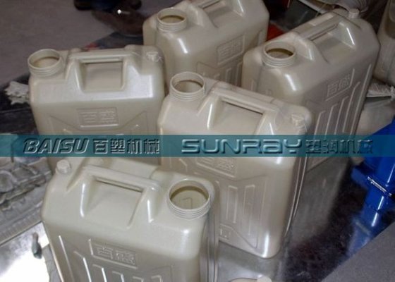 Plastic HDPE 20 Liter Blow Molding Equipment , Jerry Can Making Machine