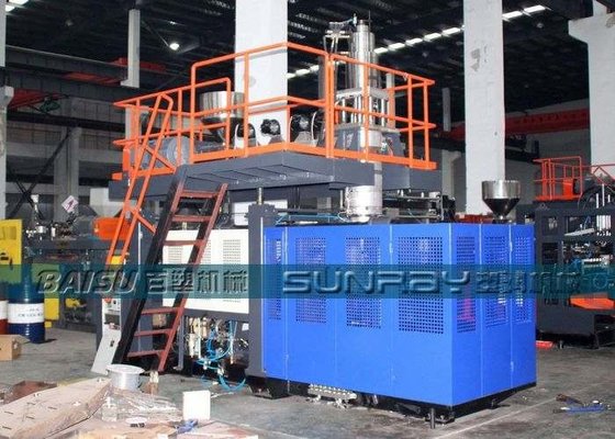 Plastic HDPE 20 Liter Blow Molding Equipment , Jerry Can Making Machine