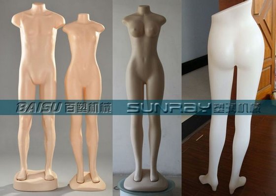 Full Body Mannequin Plastic Molding Machine , Heavy Duty Extrusion Blow Moulding Machine SRB100N