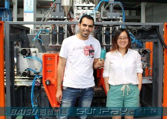 High Speed Automatic Plastic Bottle Molding Machine 800Pcs / Hour SRB80D-3