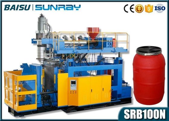 23 Pcs / Hour Automatic Bottle Blowing Machine , 150 Liter Plastic Drum Barrel Blow Moulding Machine
