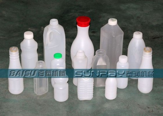 HDPE Blowing Machine PP Plastic Juice Bottle Blow Molding Machine SRB80D-3