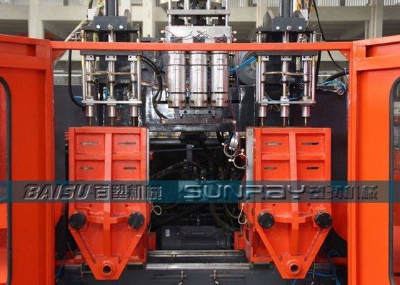 HDPE Blowing Machine PP Plastic Juice Bottle Blow Molding Machine SRB80D-3