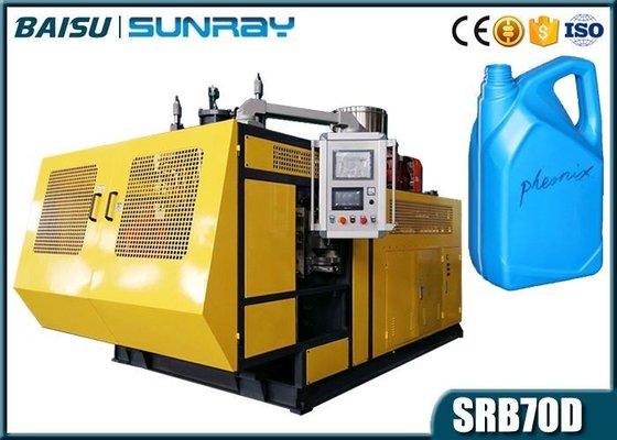 Large Capacity Plastic Water Bottle Making Machine , 30.5KW Plastic Molding Equipment SRB70D-1