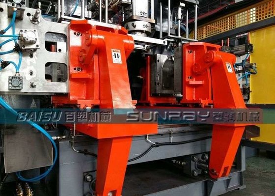 Large Capacity Plastic Water Bottle Making Machine , 30.5KW Plastic Molding Equipment SRB70D-1