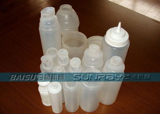 6 Heads Plastic Mold Machine , 250ml Juice Bottle Extruder Blowing Machine SRB80D-6