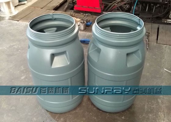 Accumulating Type Plastic Drum Blow Molding Machine 6.0 X 3.2 X 4.8M Size SRB100