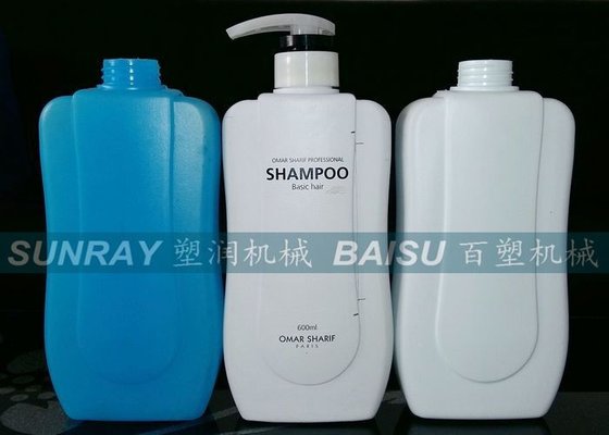 Double Cavity Head Shampoo Bottle Blow Molding Machine 4.5T Weight SRB70D-2