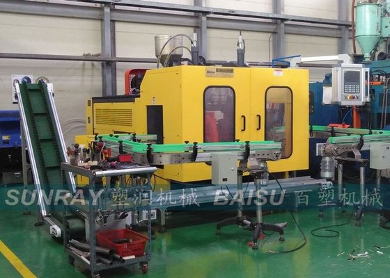 Double Cavity Head Shampoo Bottle Blow Molding Machine 4.5T Weight SRB70D-2