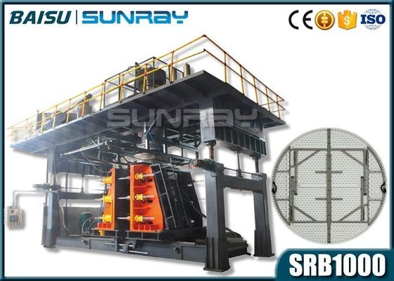 Foldable Round Table Plastic Blow Moulding Machine For 2m Table Board