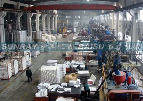 Foldable Round Table Plastic Blow Moulding Machine For 2m Table Board