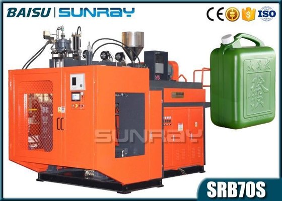 10L HDPE Jerrycan Bottle Blow Molding Machine Single Station 33.5KW