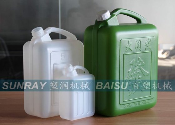 10L HDPE Jerrycan Bottle Blow Molding Machine Single Station 33.5KW
