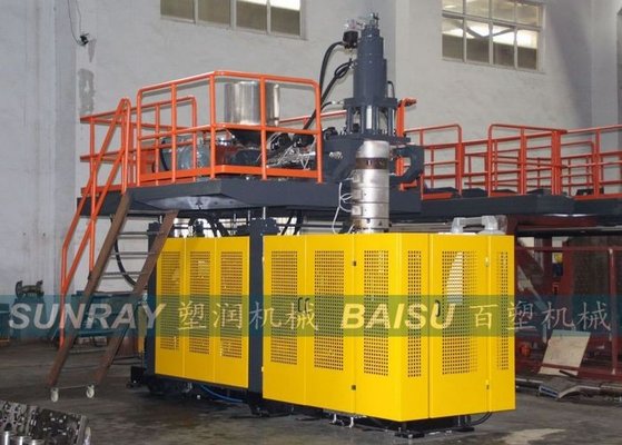 Accumulating Type EBM Blow Mould Machine , 25 Litre Plastic Jerry Can Making Machine SRB80