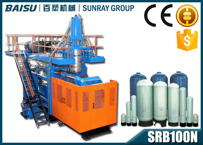 Pressure Vessel Filter Plastic Water Tank Manufacturing Machine 19.5T Weight  SRB100N