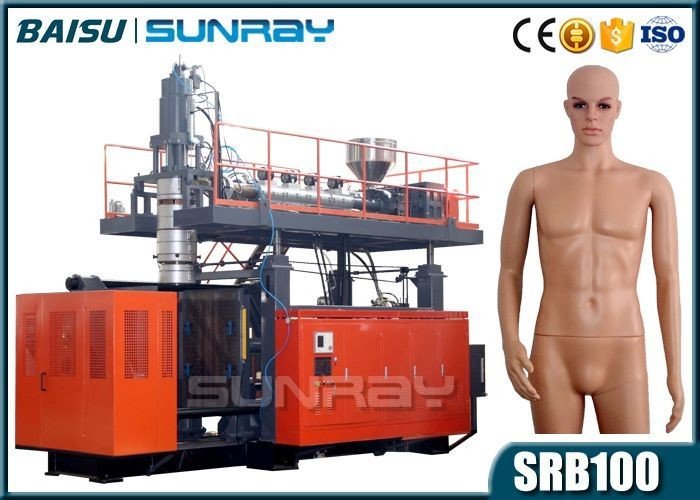 Plastic Blowing Arm And Leg Mold Mannequin For Window Display Blow Molding Machine