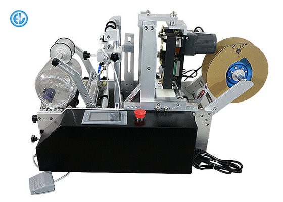 Semi Auto Vlakke Etiketteringsmachine, Handdesktopgeneeskunde om de Machine van het Flessenetiket
