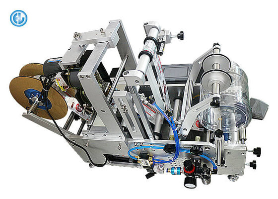 Cilindrische Objecten Semi Automatische Etiketteringsmachine met PLC Kern