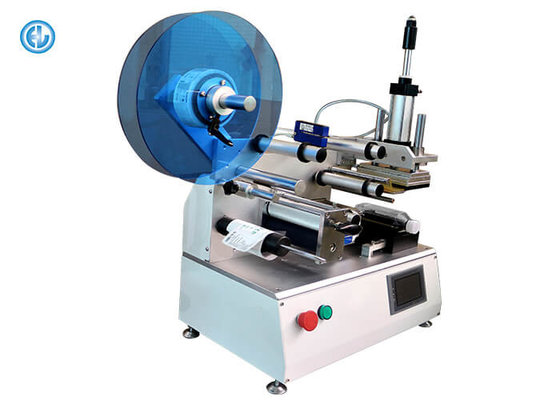 Semi Automatische Zelfklevende Etiketteringsmachine voor Kleine Document Buis 15-35 PCs/min Toepasselijke Afmetingen