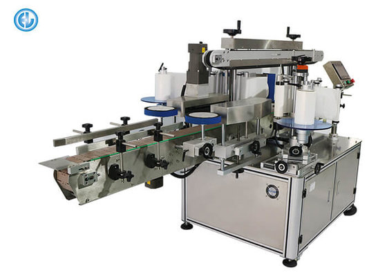 Het vlakke Instrument van het Flessen Automatische Etiket, de Sticker van de Waterfles Etiketteringsmachine