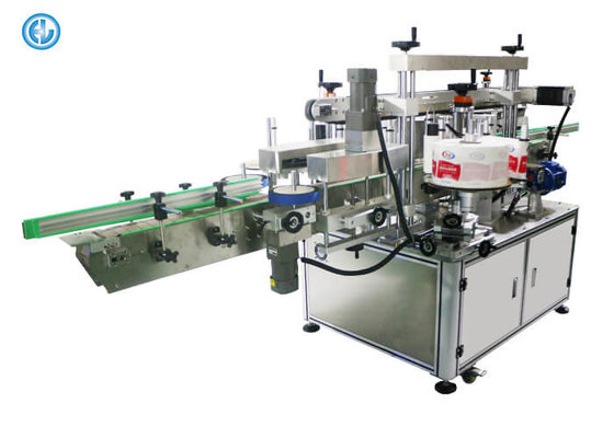 Multifunctionele Dubbele Zijflesje Etiketteringsmachine met Roestvrij staalmateriaal