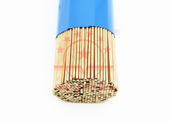 130 - 223A Working Current Brass Filler Rod , Heat Resisted Hard Alloy Brazing Rods