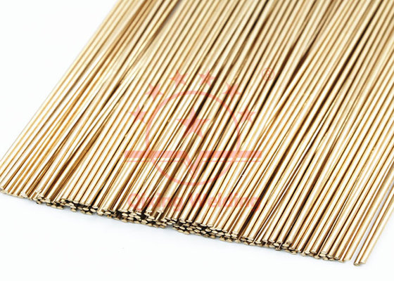130 - 223A Working Current Brass Filler Rod , Heat Resisted Hard Alloy Brazing Rods